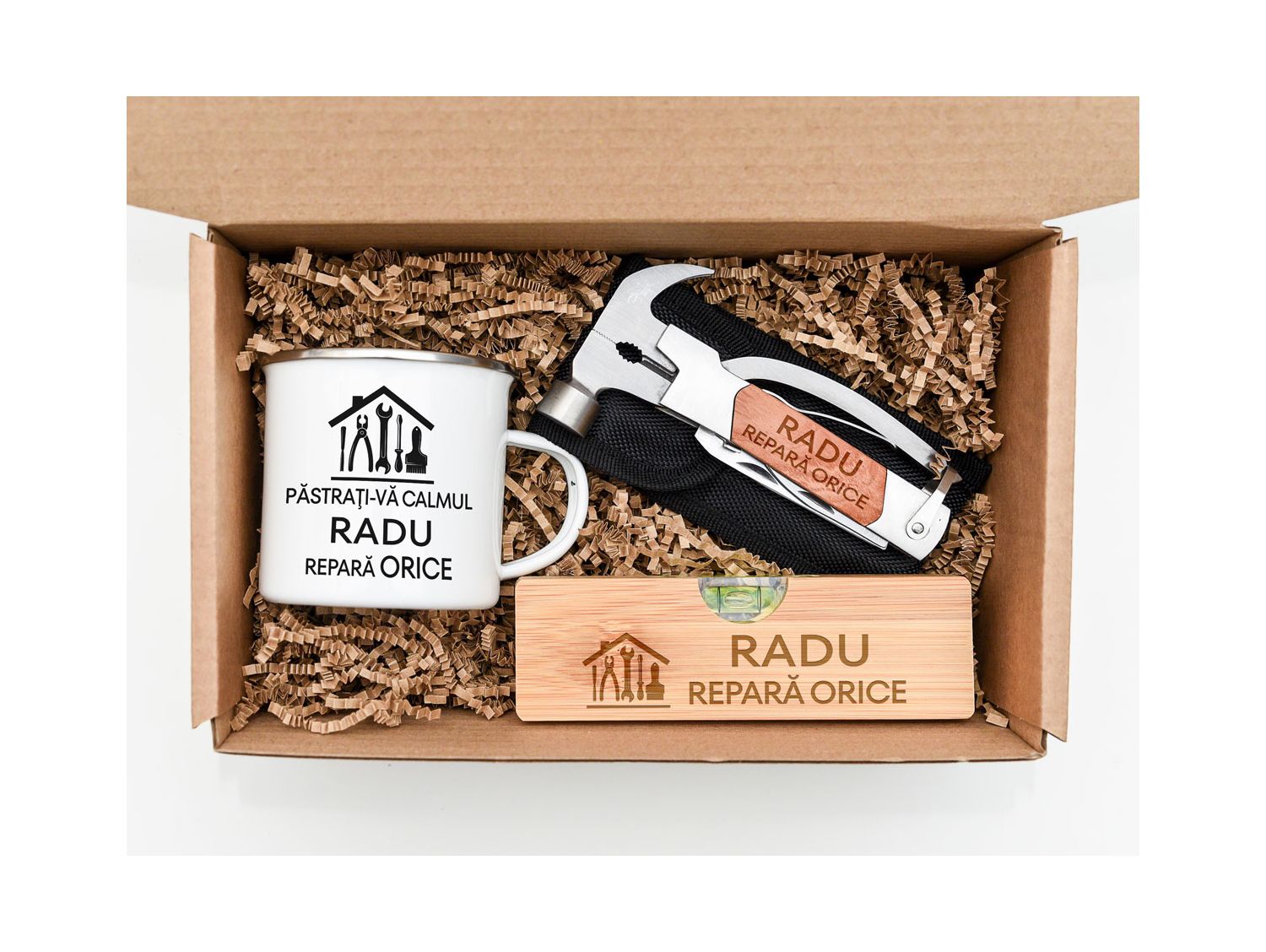 Set cadou personalizat "Repara orice"
